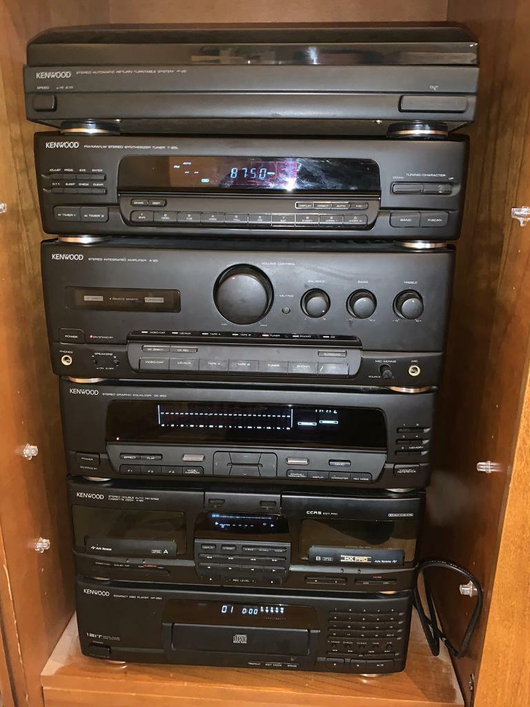 Kenwood Hi-Fi Stack A-65, P-26, T-85L, GE-850, X-85, DP-850 | in ...