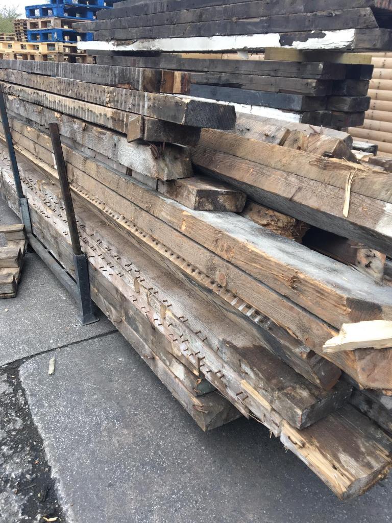 Reclaimed timber, 8x3, wooden planks, joists | in Burscough, Lancashire ...