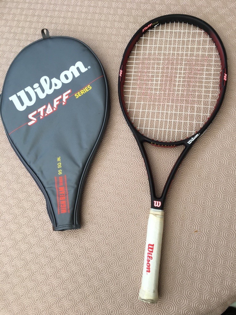 Wilson Staff 450 ST Graphite Tennis Racket and Cover | in Littleover ...