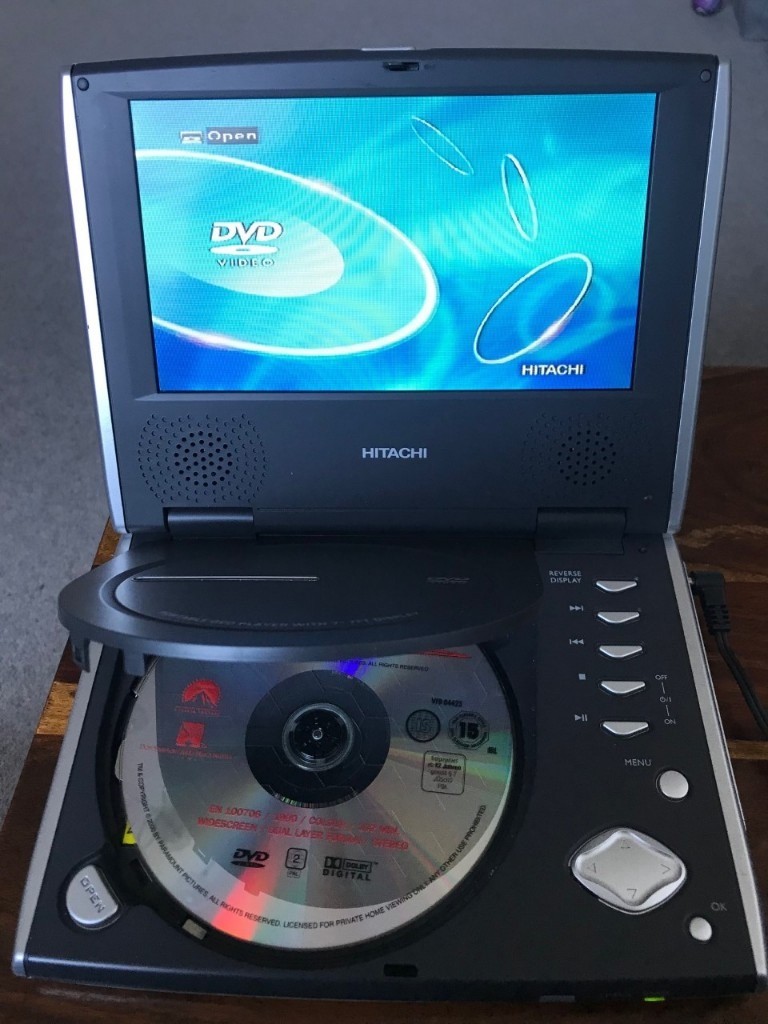 Hitachi PDV-302 Portable DVD Player | in Silverknowes, Edinburgh | Gumtree