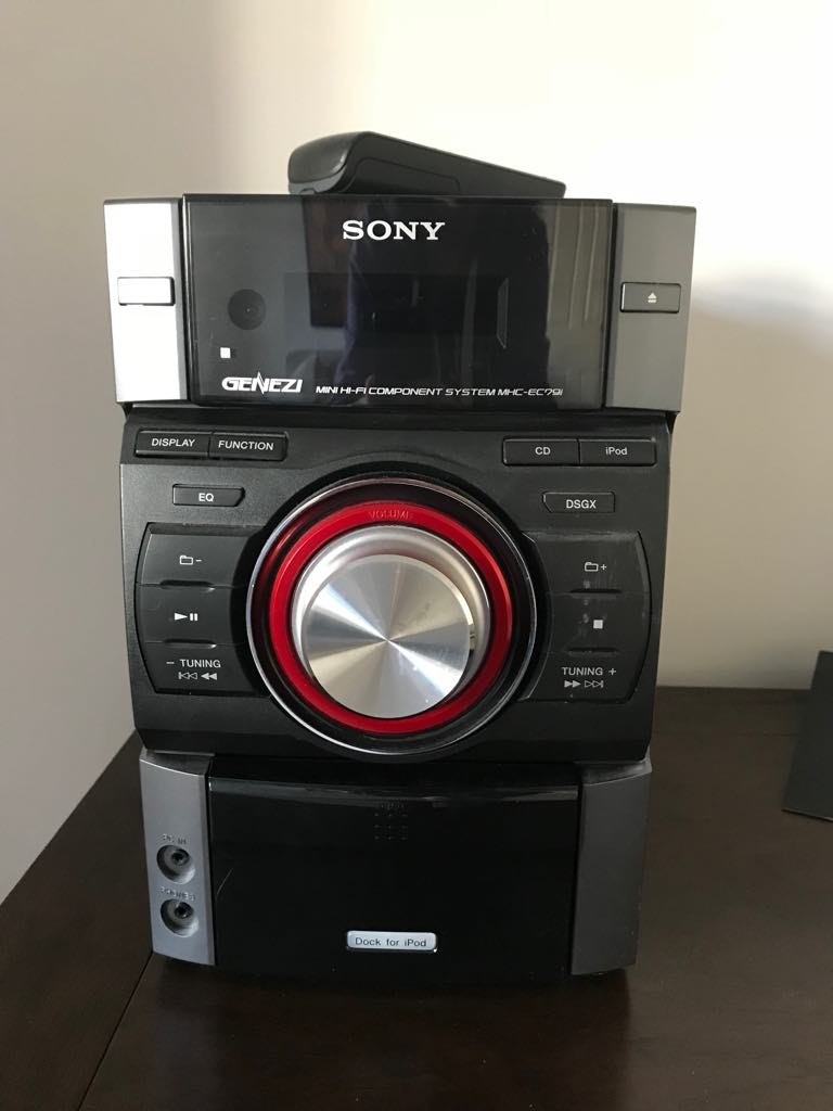 Sony sound system - hi-fi - stereo with speakers | in Callander ...