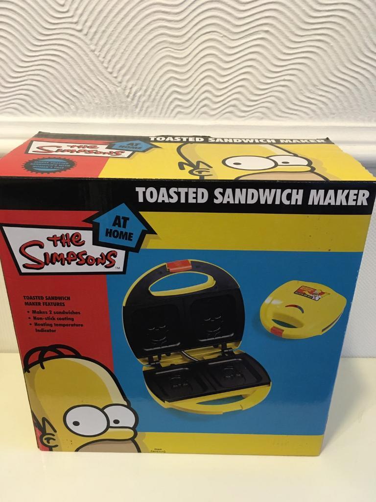 The Simpsons - Toasted Sandwich Maker | in Middlesbrough, North ...