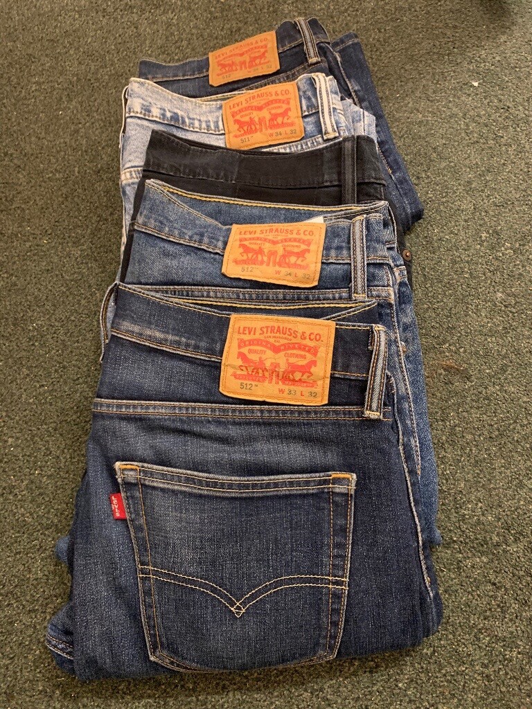 5 pack Jeans Levis W34-L32 | in Paddington, London | Gumtree