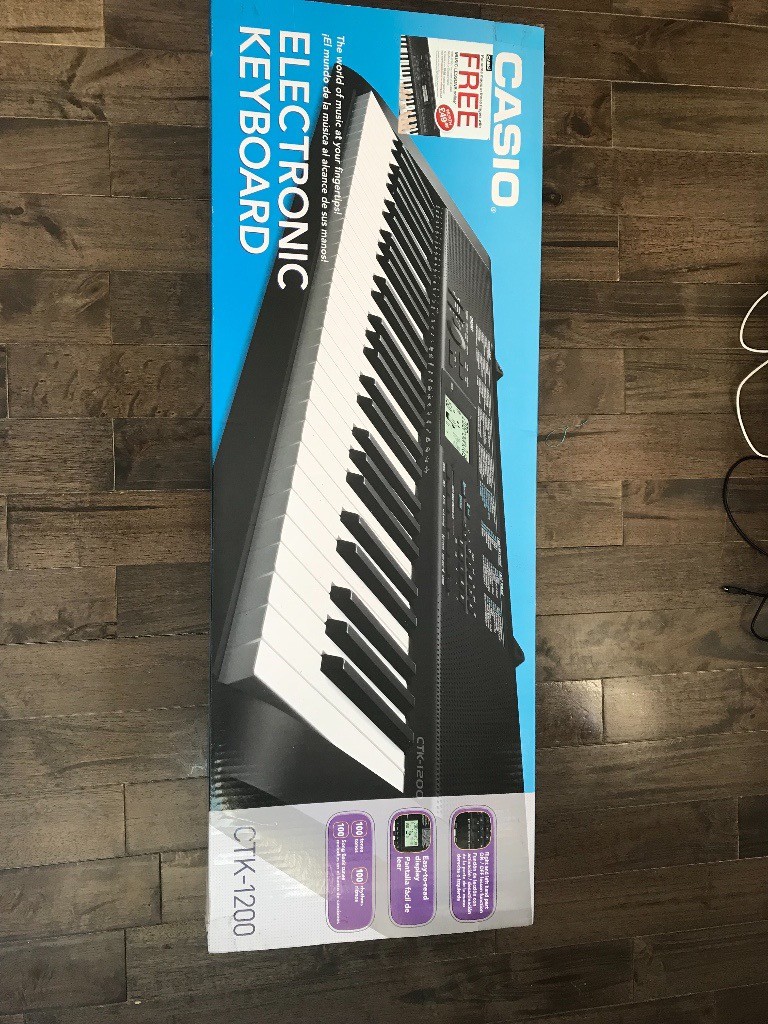 Casio CTK-1200 Full Size Starter Keyboard (Used Once) | in Bransgore ...