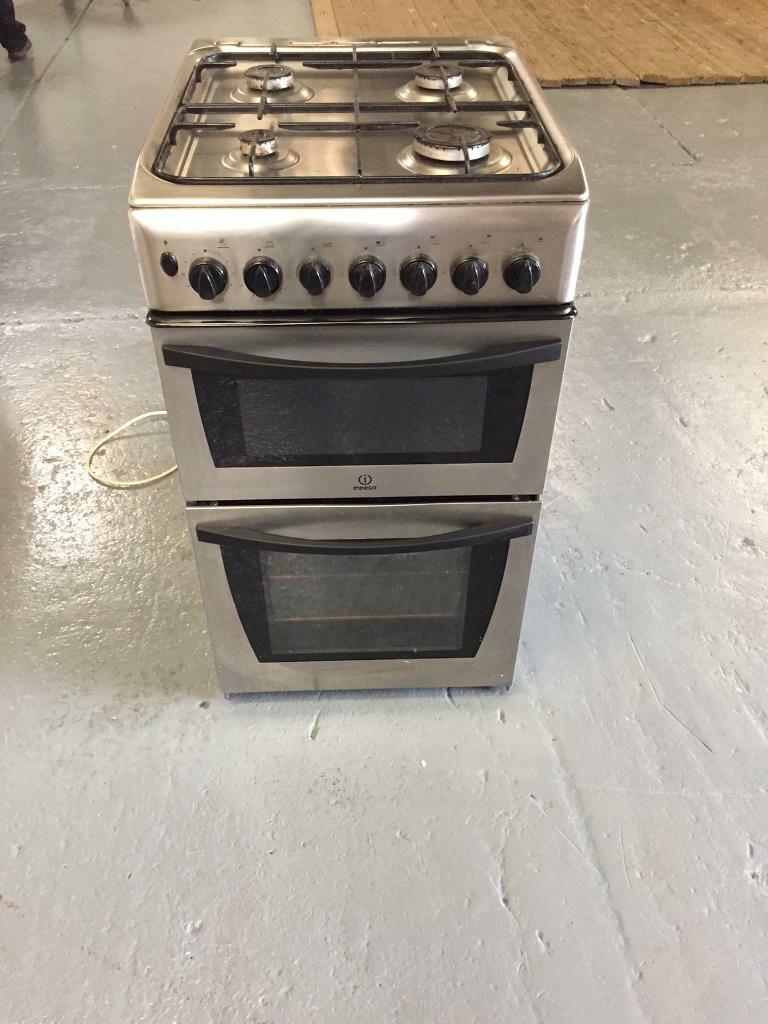 Indesit silver gas cooker | in Irlam, Manchester | Gumtree