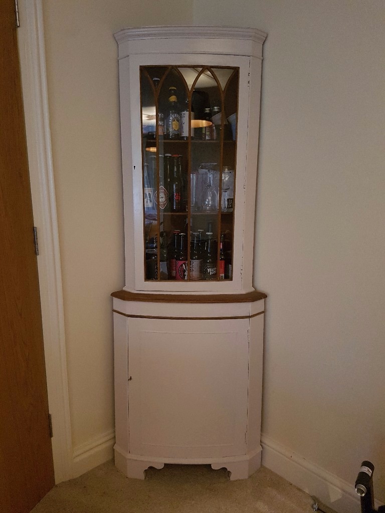 Upcycled corner display cabinet | in Norwich, Norfolk | Gumtree