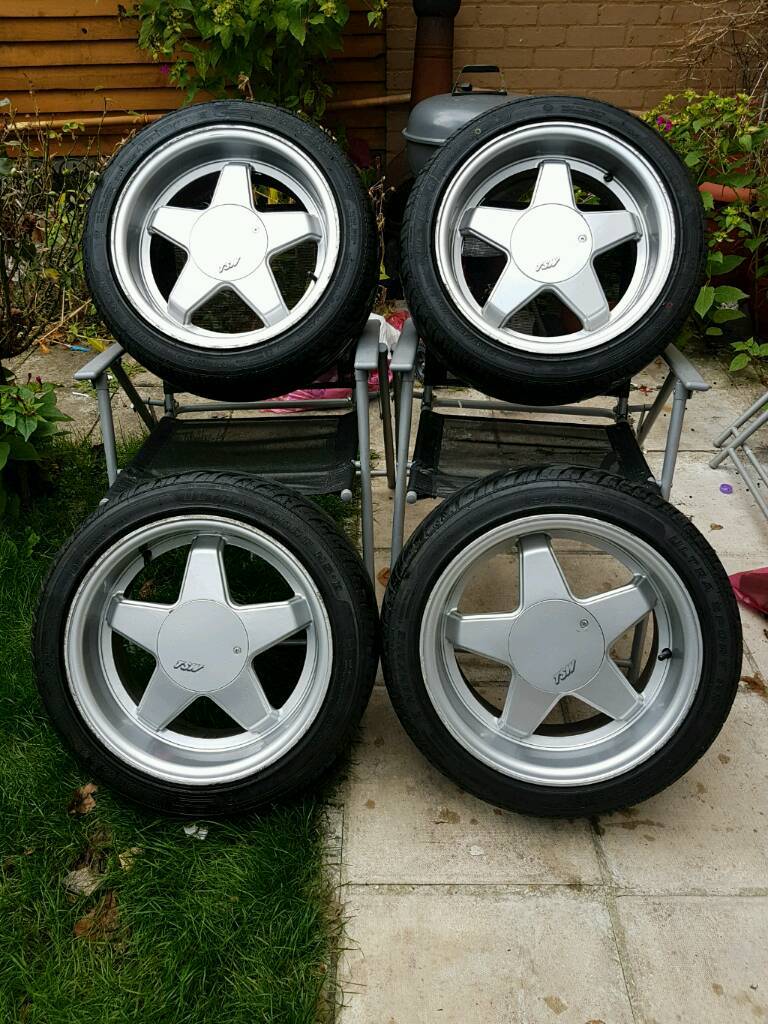 Ford Omega TSW rare deep dish alloys with new Nankan tyres | in ...