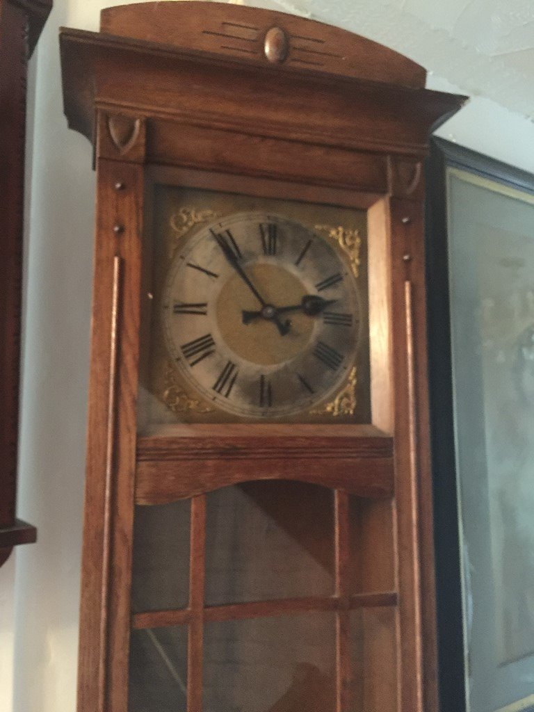 vintage-grandfather-clock-not-working-in-newport-gumtree