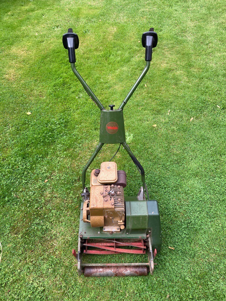 WEBB 14'' Petrol Cylinder lawnmower self-propelled | in St Albans ...