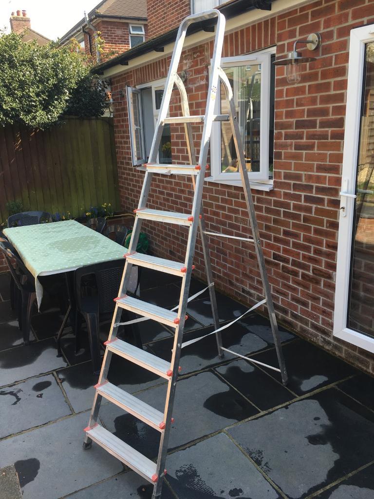7 rung step ladder with paint tray as top rung | in Frome, Somerset ...
