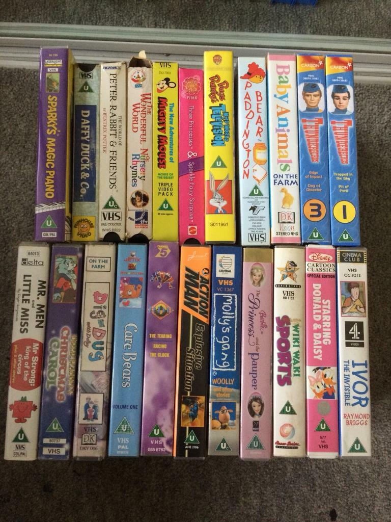 Children’s kids VHS Videos Tapes cartoons | in Burgess Hill, West ...