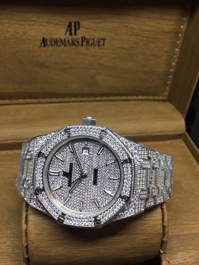 Brand new audemars piguet ap rolex Cartier watch diamond automatic ...