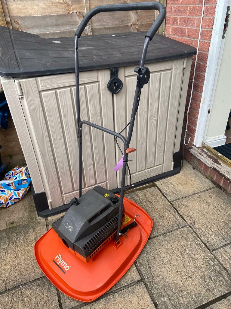 Flymo l470 petrol 2 stroke hover mower lawnmower | in Emersons Green ...