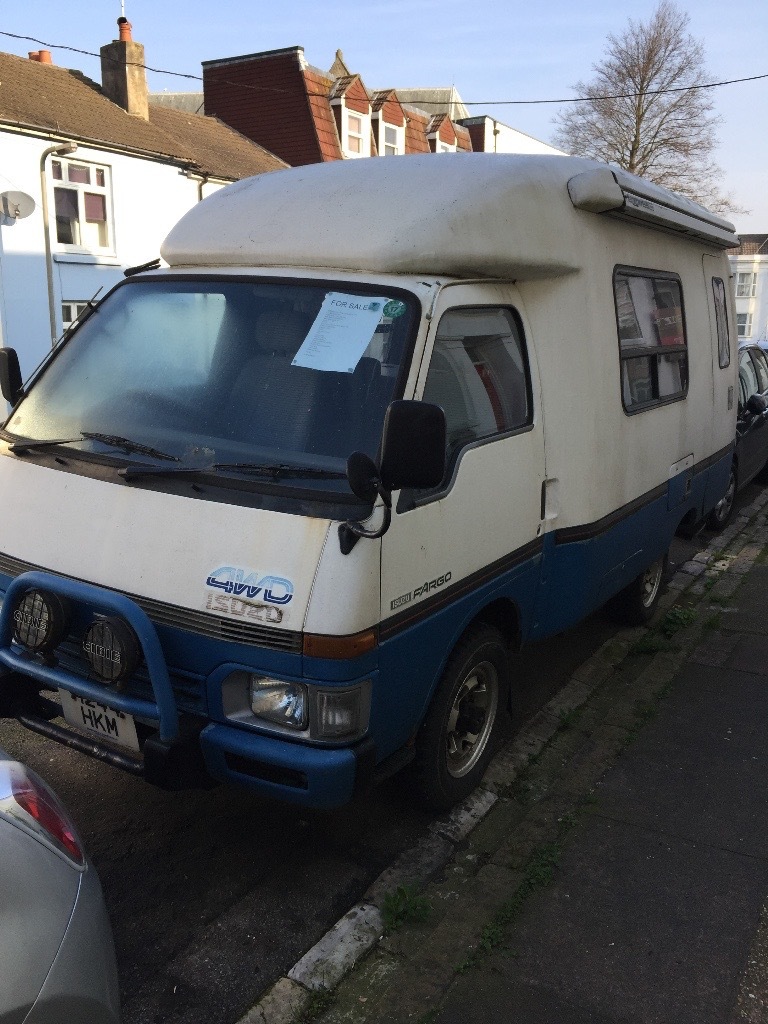 Isuzu Fargo 4 wheel drive campervan 1991, 4 berth | in Brighton, East ...