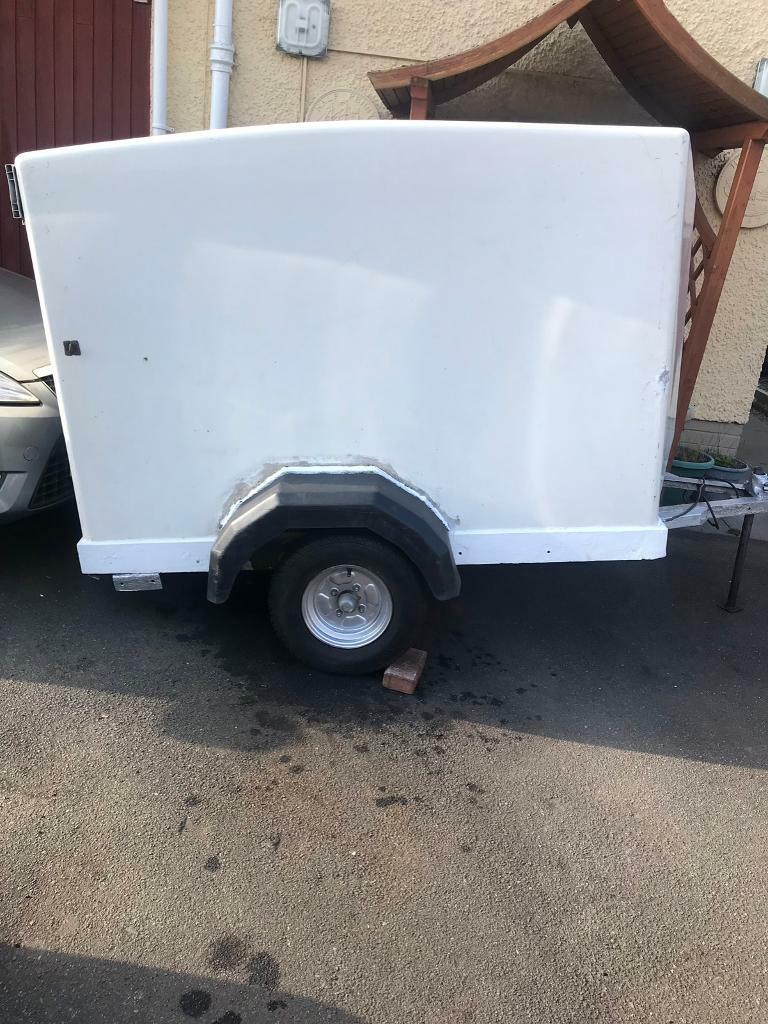 Fibreglass box trailer | in Airdrie, North Lanarkshire | Gumtree