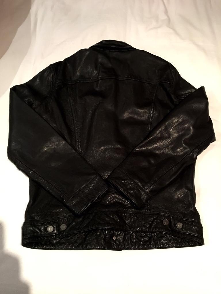 Levi’s Black Buffalo Leather Trucker Jacket | in Bromley, London | Gumtree Levi’s Black Buffalo Leather Trucker Jacket | in Bromley, London | Gumtree