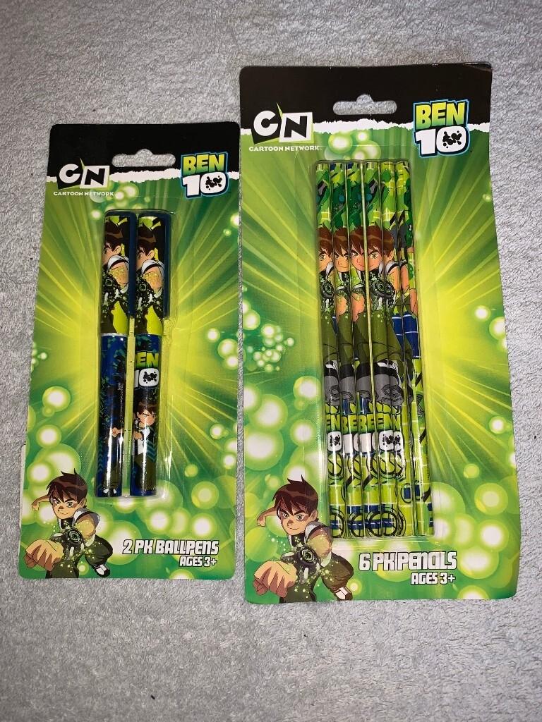 New Ben 10 Pens and Pencils Packs IP1 | in Ipswich, Suffolk | Gumtree