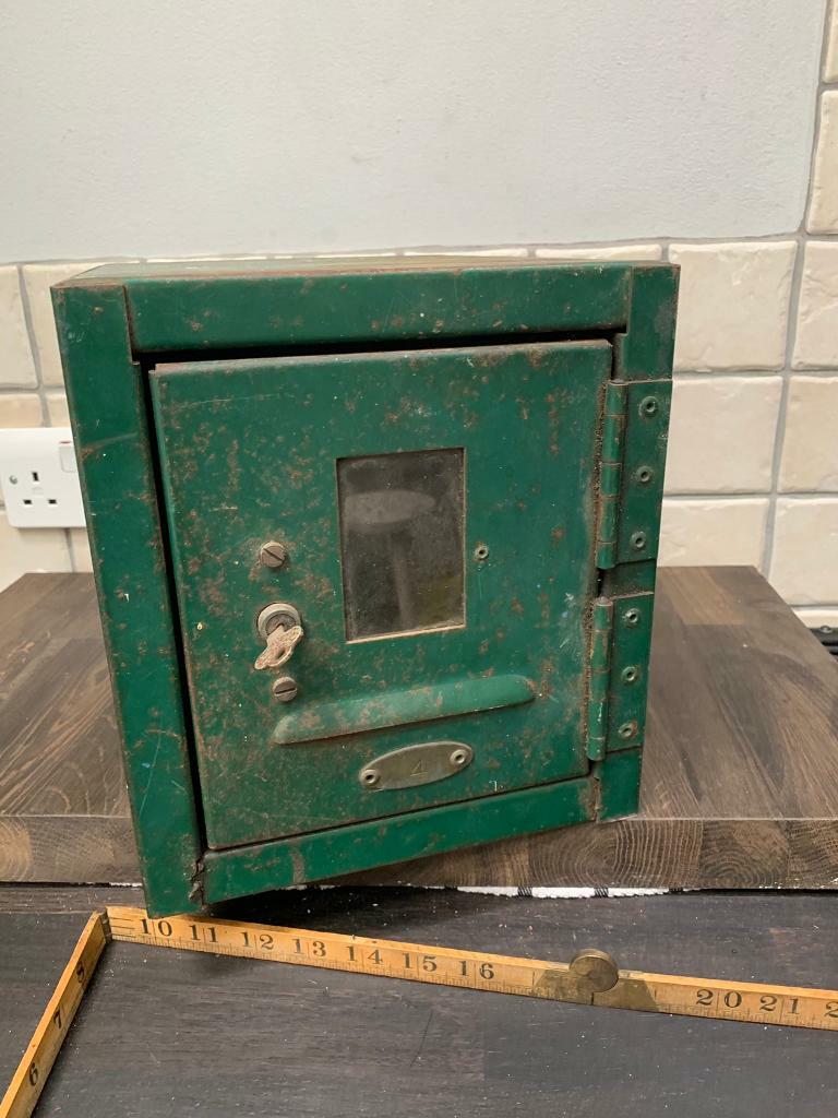 Vintage Green Metal Safe With Key No 4 | in Ruddington, Nottinghamshire ...