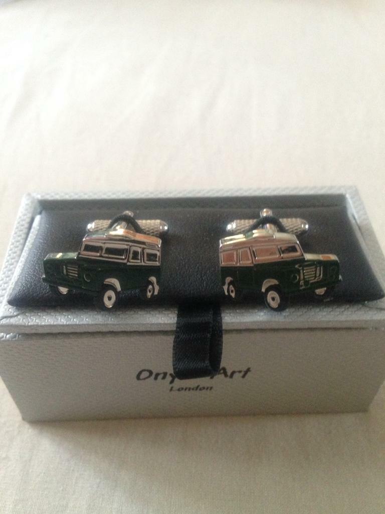 Men's or Ladies Land Rover cufflinks | in Leicester, Leicestershire ...