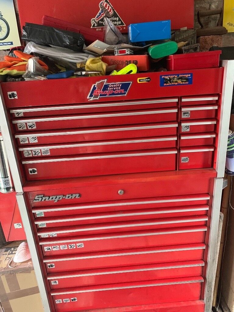 LARGE SNAP ON TOOL BOX FULL WITH TOOLS EXELLENT CONDITION | in ... LARGE SNAP ON TOOL BOX FULL WITH TOOLS EXELLENT CONDITION | in ...