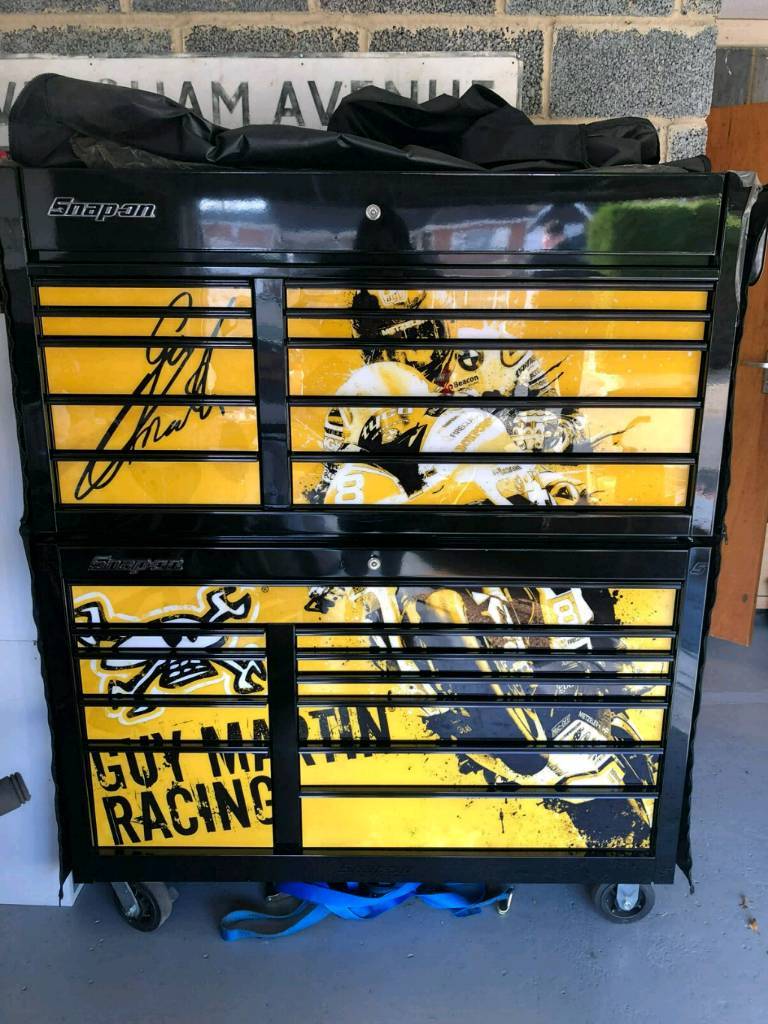 SNAP ON TOOL BOX 55INCH LIMITED EDITION GUY MARTIN CLASSIC 78 | in ...