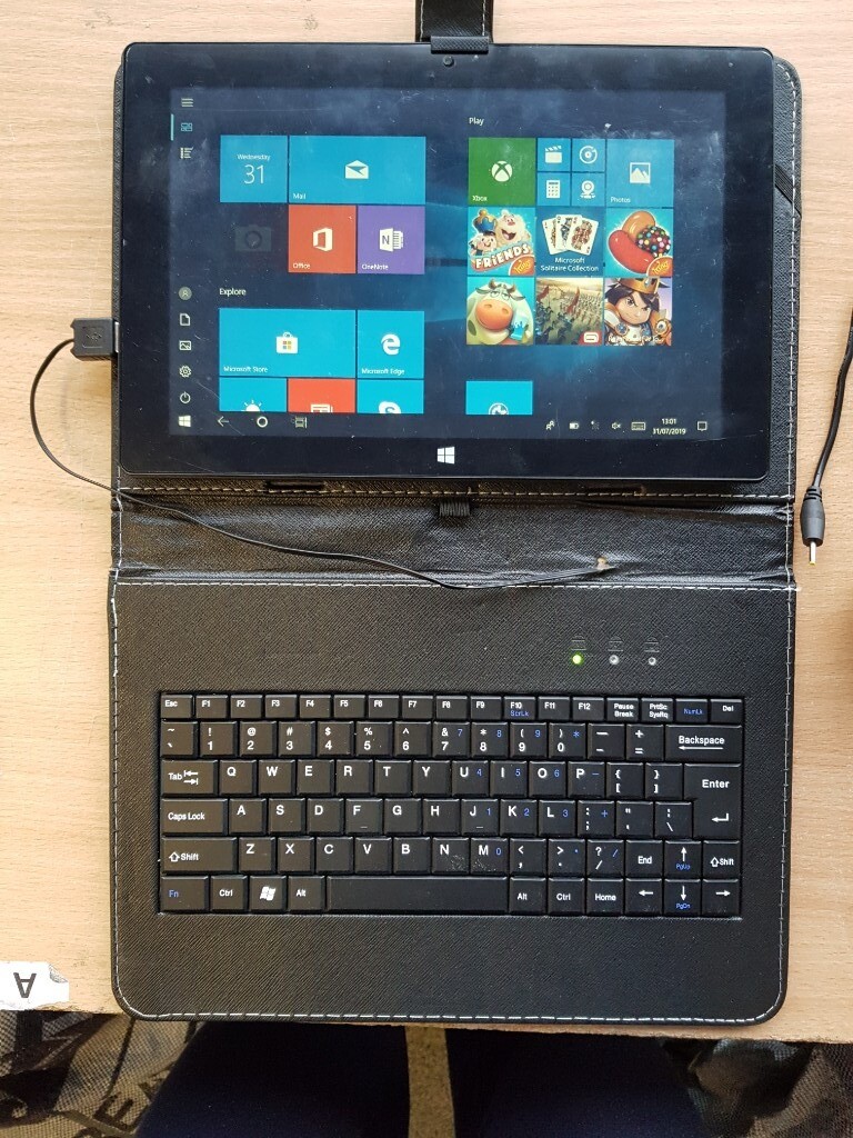 VIGLEN CONNECT 10.1 INCH WINDOWS 10 TABLET KEYBOARD & CHARGER INCLUDED ...