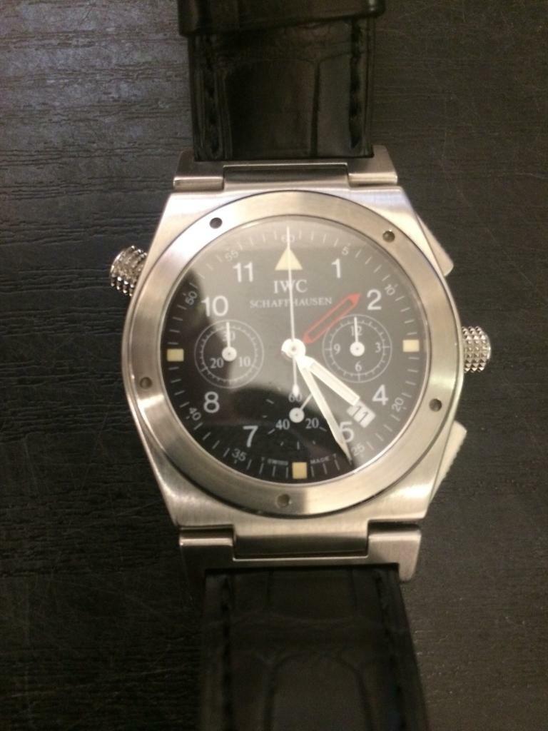Rare Genuine IWC 3805,IWC Ingenieur Chronograph Alarm Watch | in St ...