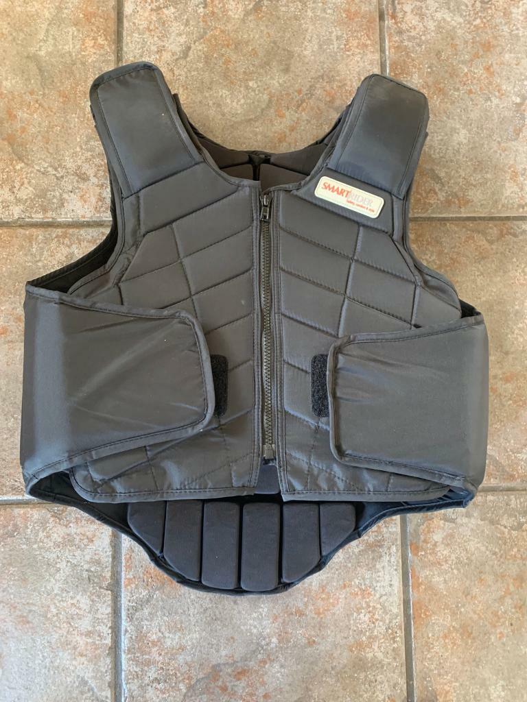 Smart Rider Smartrider Adult Horse Riding Body Protector - Black Size M ...