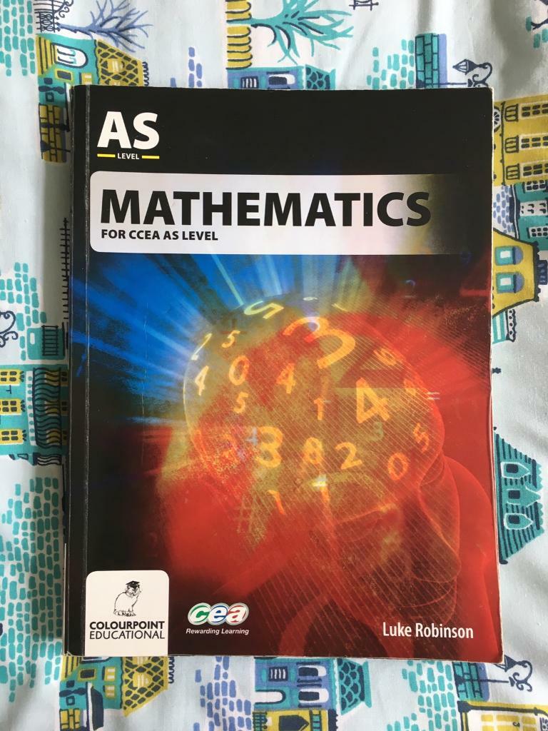 Ccea As Level Mathematics Textbook In Bangor County Down Gumtree