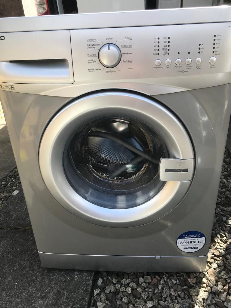 Stunning. Silver. Beko. Washing. Machine | in Baillieston, Glasgow ...