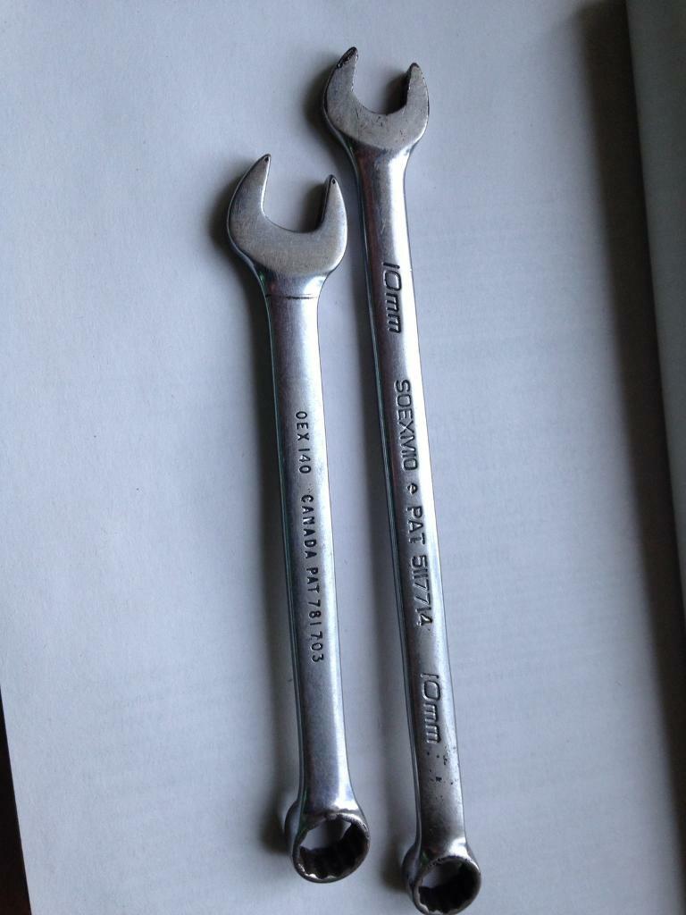 Snap On 10mm And 7 16 Combination Spanner In Batley West Yorkshire