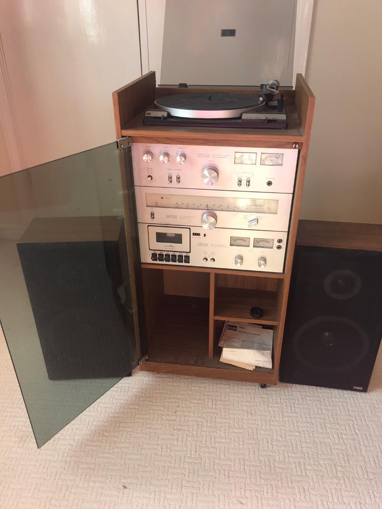 Amstrad HiFi Tower System Stereo Amplifier TS-40 mk2 | in Cwmavon ...