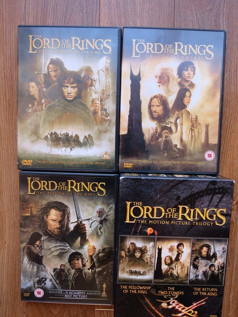 The Lord of the Rings trilogy DVD box set | in Trumpington ...
