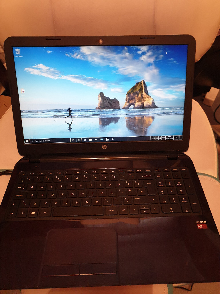 Dark Purple HP Laptop AMD A8-6410 8GB RAM and 1 TB of Hard Drive | in ...