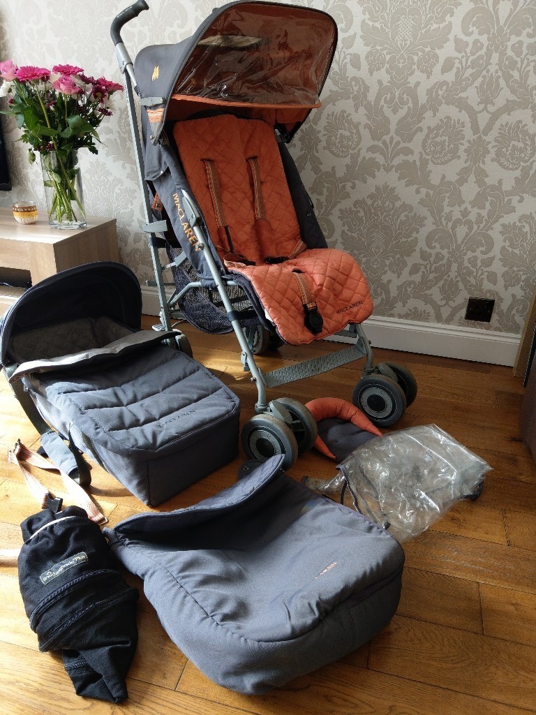 Maclaren XLR techno unisex pushchair, carry cot & accessories | in ...