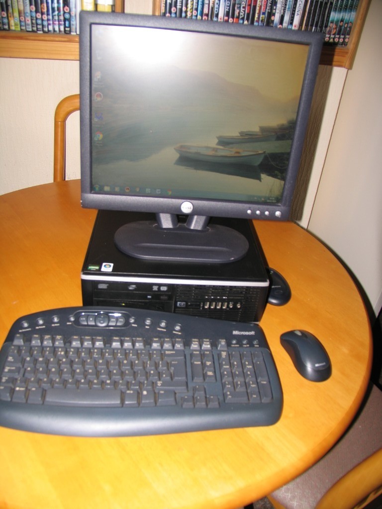 HP DESKTOP PC WITH WI-FI AND OFFICE 2003 INSTALLED | in Wirral ...