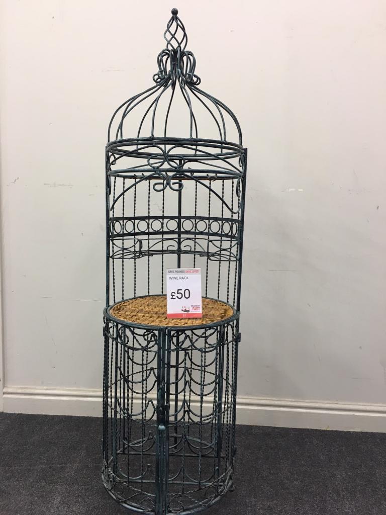 BHF - Cast Iron Bird Cage Wine Rack | in Scarborough, North Yorkshire ...