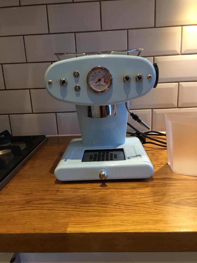 Francis Francis for Illy X1 Ground Coffee Machine, Light Blue | in ... Francis Francis for Illy X1 Ground Coffee Machine, Light Blue | in ...