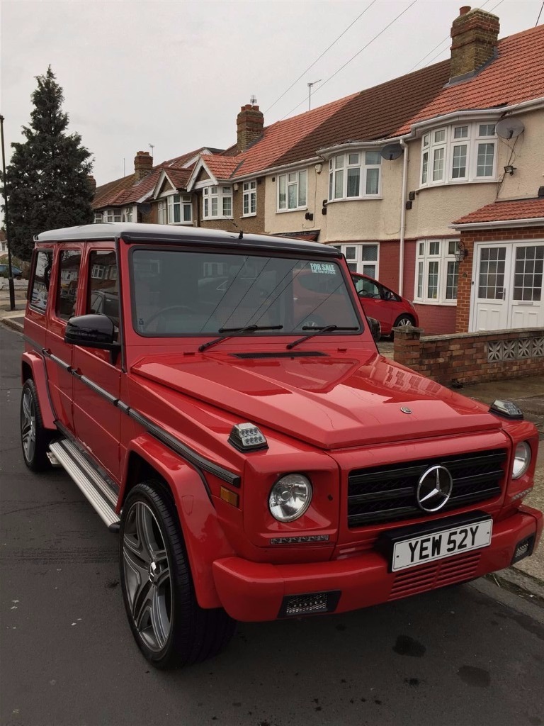 Mercedes 280GE G Wagon 1982 Red Automatic Facelifted 2015 AMG PETROL ...