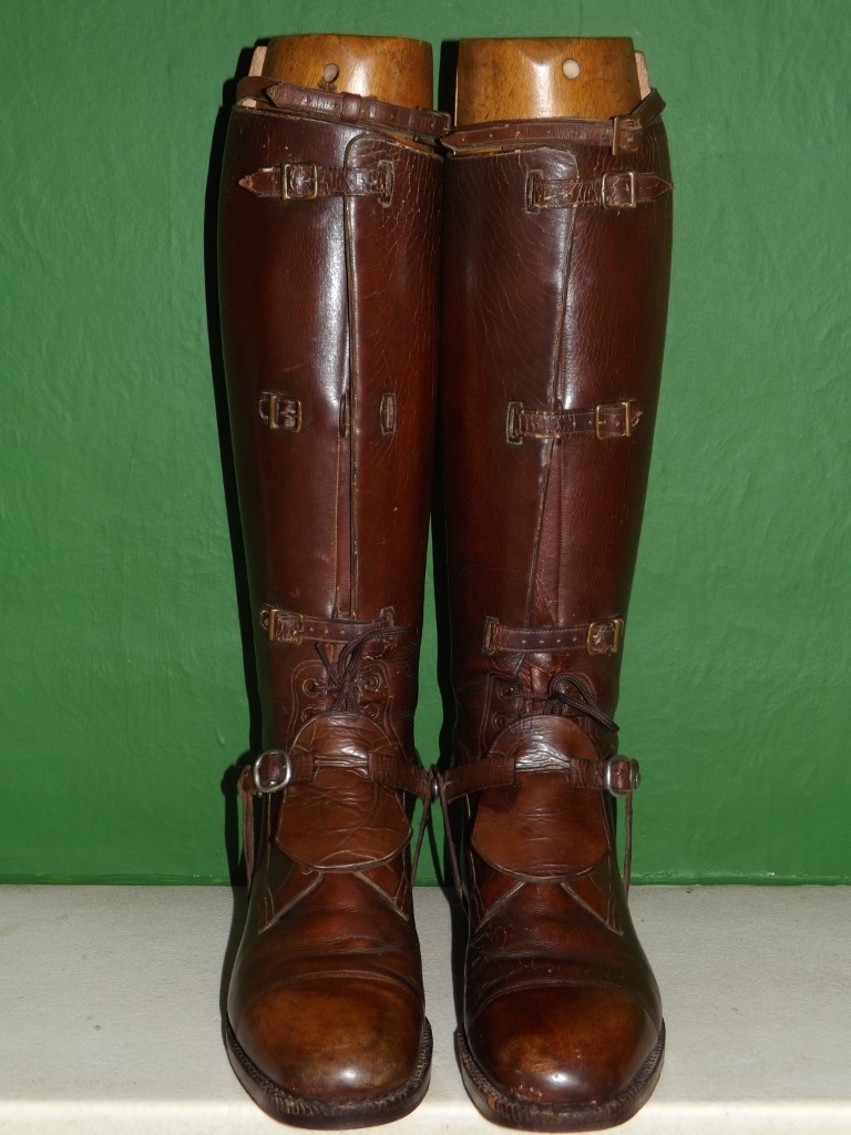 WW1 British Cavalry Officers Boots-Spurs and Boot Trees | in Chester Le ...