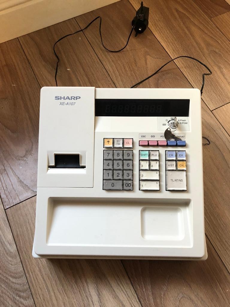 Sharp XE-A107 till (cash register) | in Torquay, Devon | Gumtree