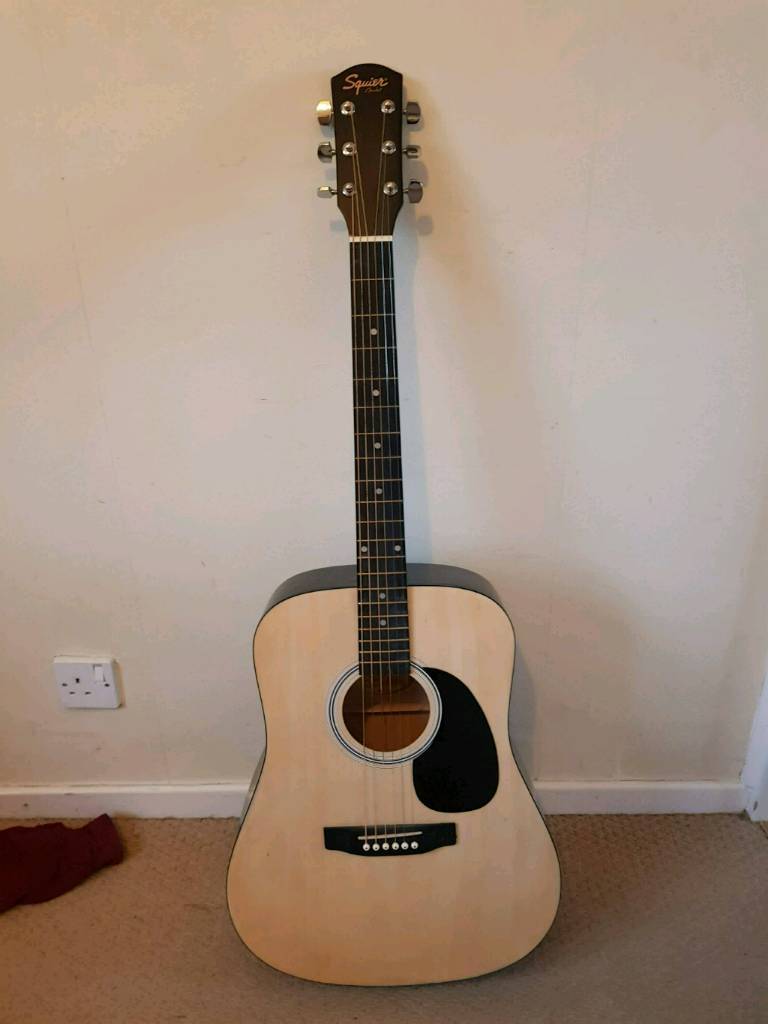 fender squier sa-105 acoustic guitar | in Cramlington, Northumberland ...