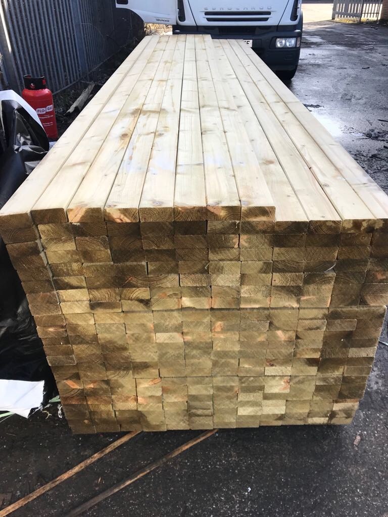 4x2 Wooden planks, decking wood planks, NEW wooden planks 4.8 meters ...