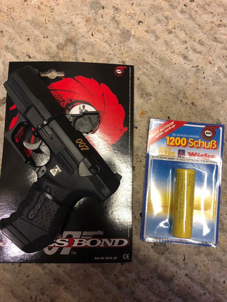 007 Vintage James Bond Cap Gun/ Toy pistol | in Whitstable, Kent | Gumtree