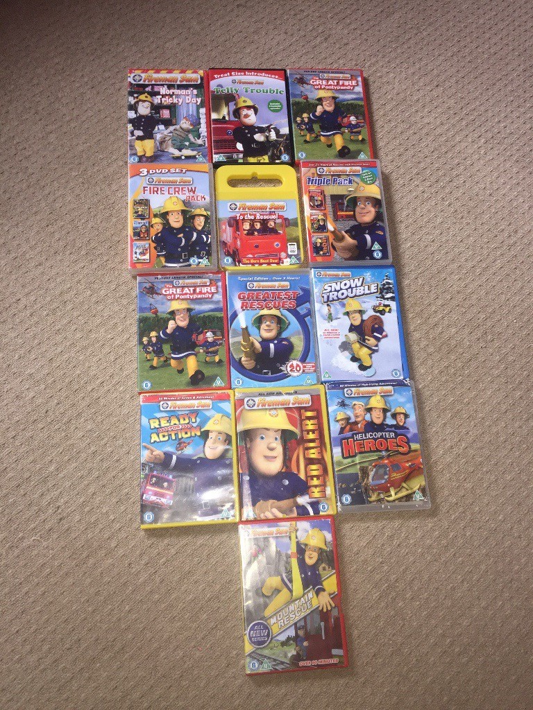 Fireman Sam DVD bundle 13 DVD’s | in Rutherglen, Glasgow | Gumtree