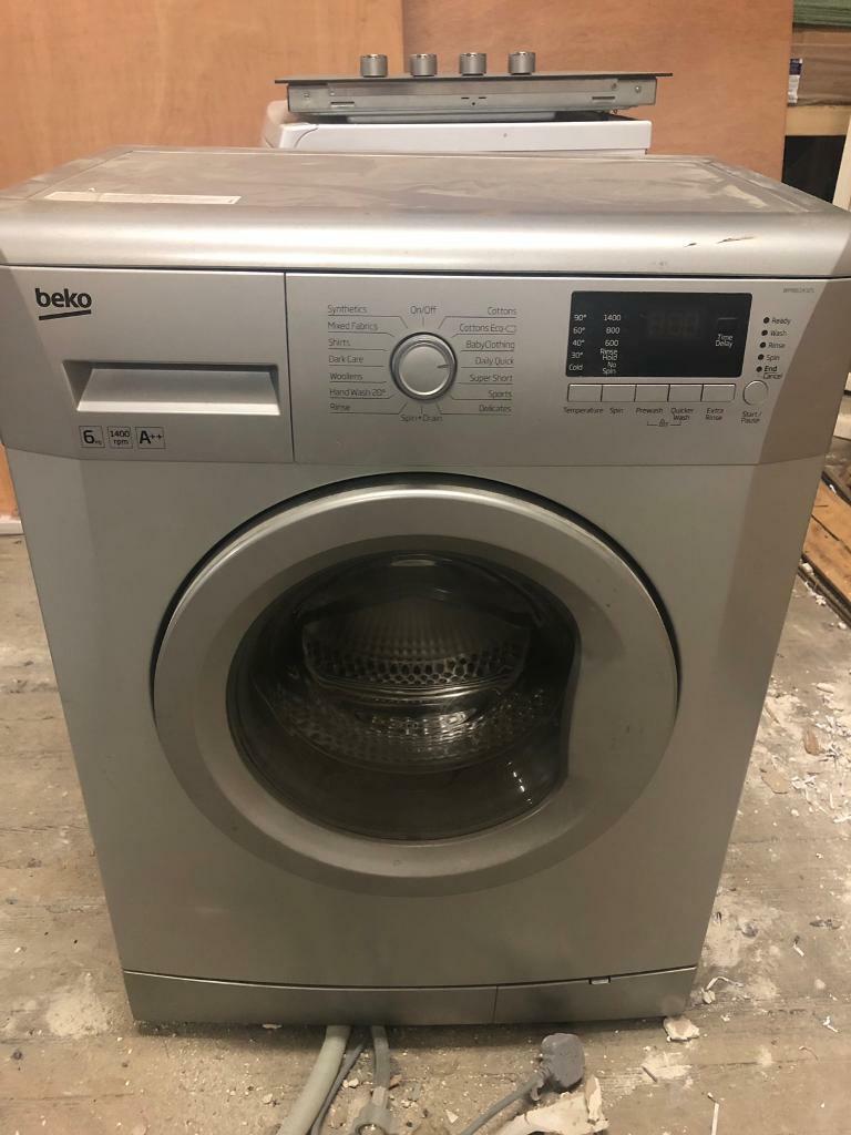 Washing machine Beko silver Slim line | in East End, Glasgow | Gumtree