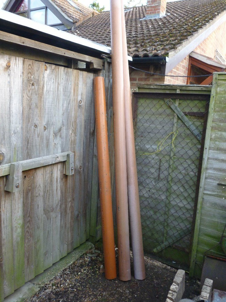 Soil pipe, 110mm brown for underground use. | in Norwich, Norfolk | Gumtree