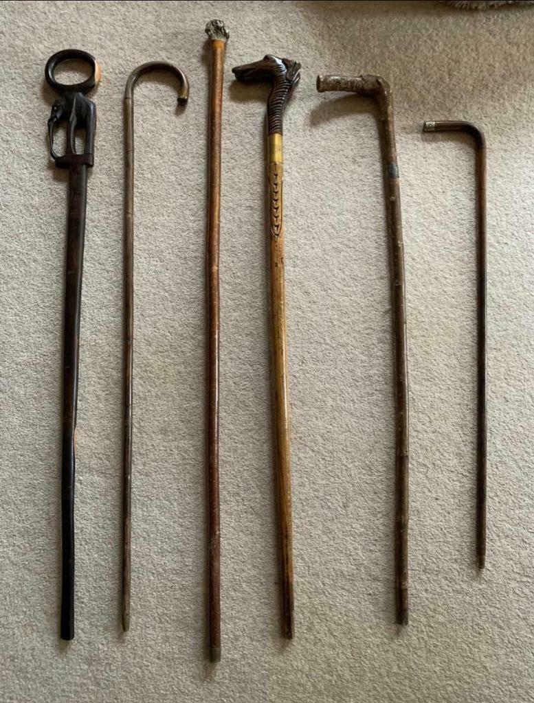 Selection of Antique Walking Sticks | in Edenbridge, Kent | Gumtree Selection of Antique Walking Sticks | in Edenbridge, Kent | Gumtree