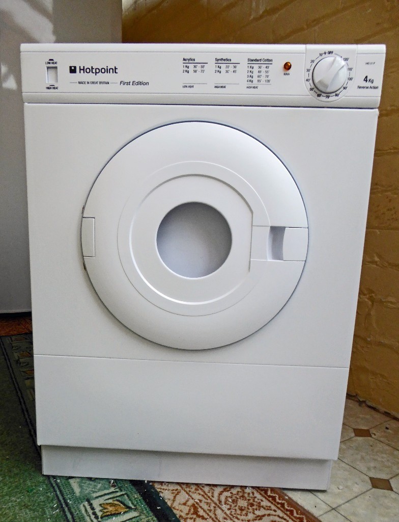 Hotpoint First Edition Vented 4kg Table Top Dryer Model:V4D01P | in ...