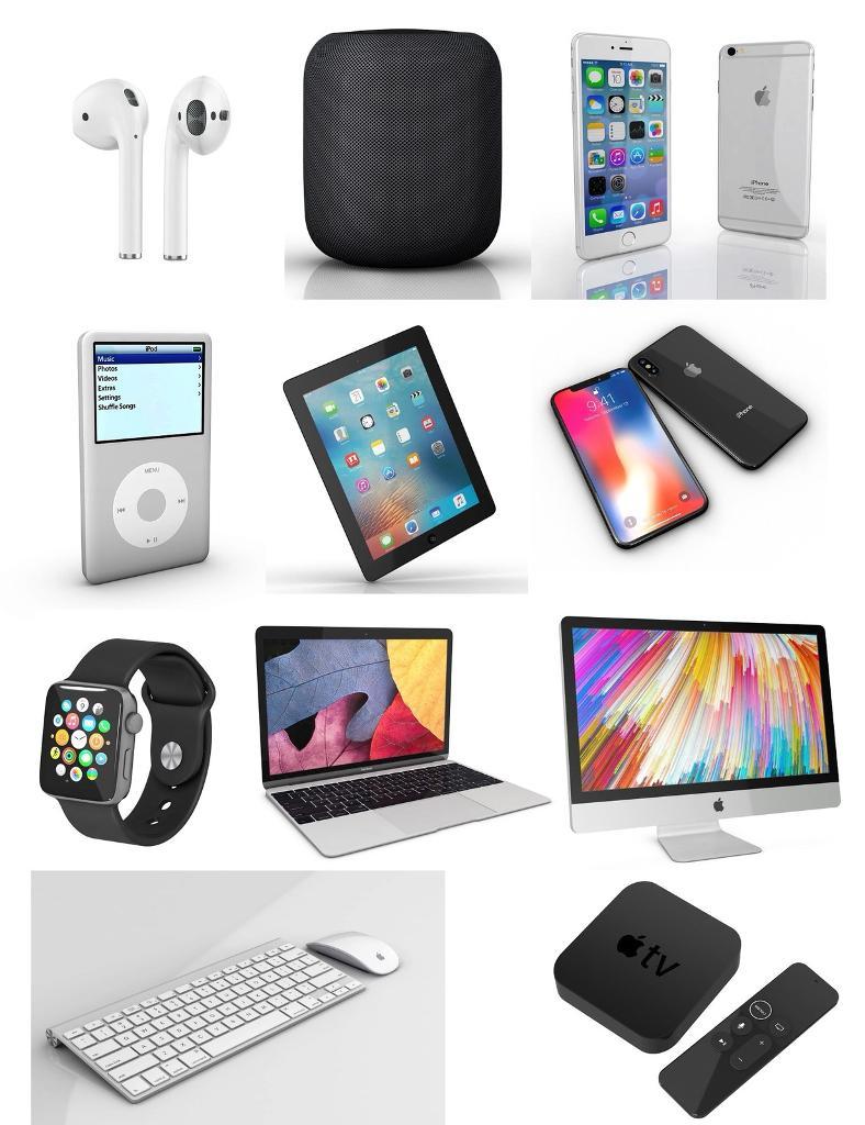 Apple iPhone X/8/8plus/7 Plus iPad iMac MacBook iPad all Apple products ...